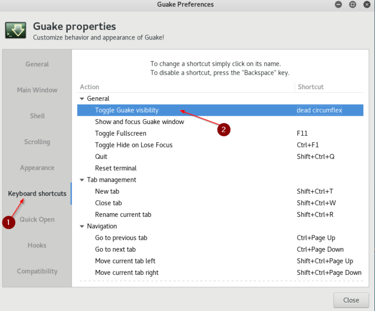 How to install Guake Terminal and add it to autostart