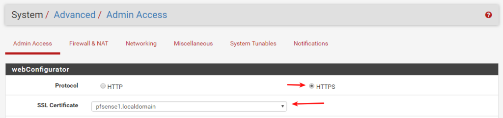 Enable SSL for pfSense - Fast & Easy