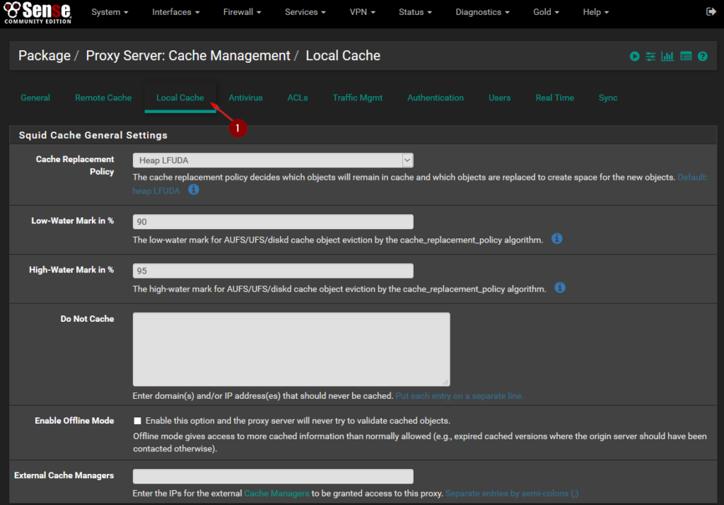 Install Squid on pfSense including complete ClamAV Setup