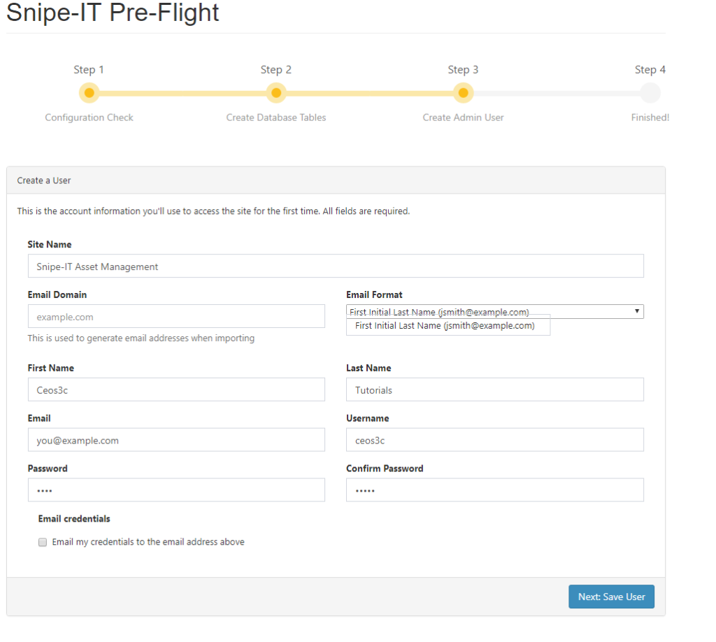 How to install Snipe-IT on Ubuntu on AWS Free Tier