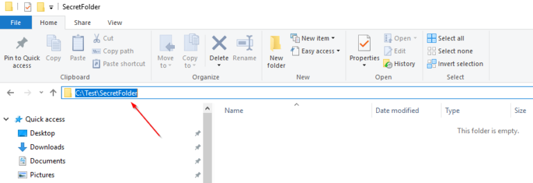 How to make a hidden folder in Windows 10 in 2 steps!