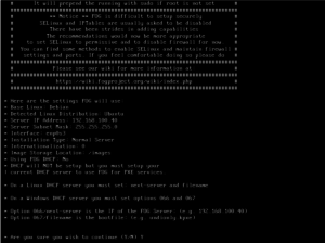 Update FOG Server to the newest Version - Step-By-Step