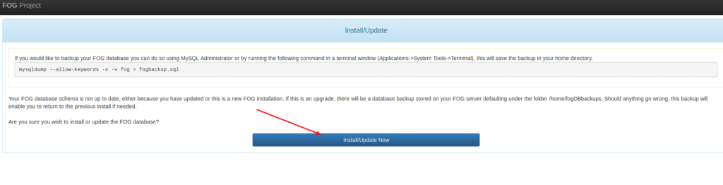 Install FOG on Ubuntu 18.04 on AWS EC2 with pfSense