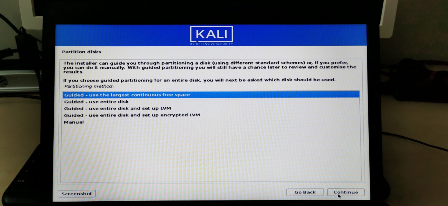 Dual Boot Kali Linux with Windows