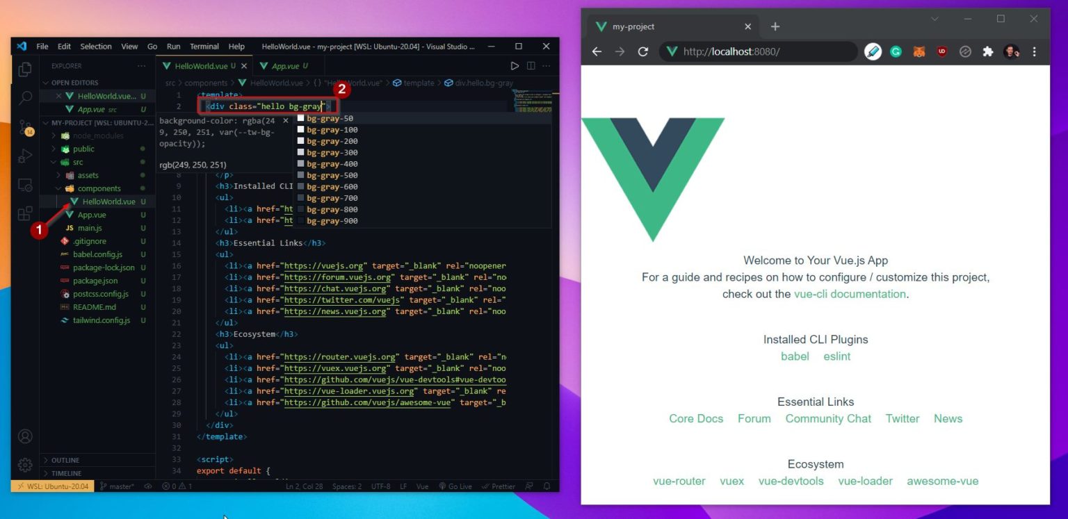 Tailwind and Vue 3 - The Complete Guide