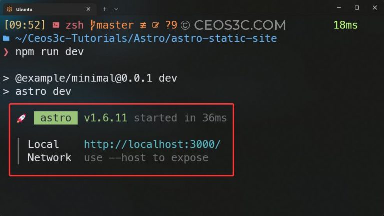 Astro Js Tutorial Series Part 1 Getting Started With Astro Js 